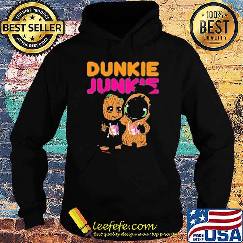 DUNKIN’ DONUTS groot and toothless Dunkie Junkie shirt - Teefefe ...